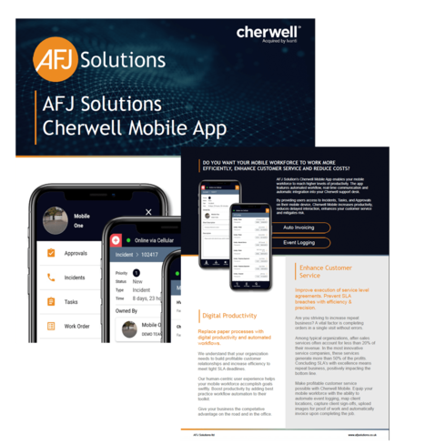 AFJ Mobile App | AFJ Solutions
